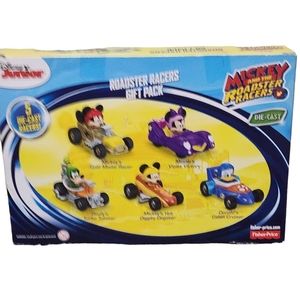 Disney | Toys | Disney Mickey And The Roadster Racers 5 Car Gift Pack ...
